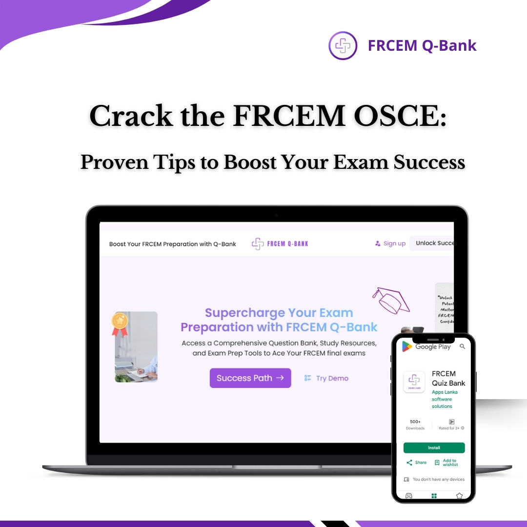 FRCEM Q-Bank | Your Path to FRCEM Final Exam Success | FRCEM SBA ...